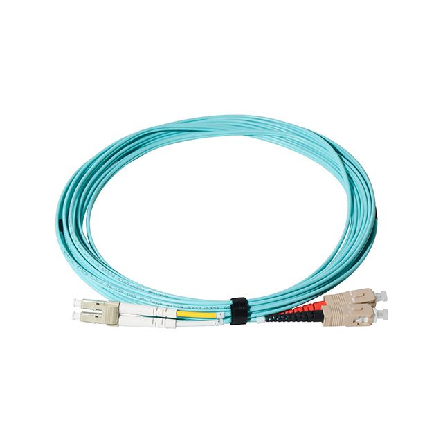 Datacom DC-PC-SCLC-50-10D-M3 OM3 SC/UPC To LC/UPC Duplex Patch Cord 10 ...