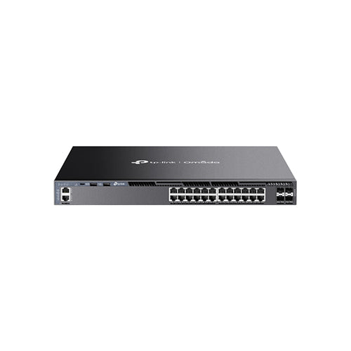 Tp-link Omada SG6428X 24-Port Gigabit Stackable L3 Managed Switch with ...