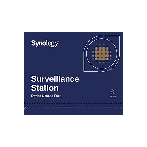 Synology VIRTUAL DEVICE LICENSE PACK (X 8) NAS Camera Licences – Cables ...